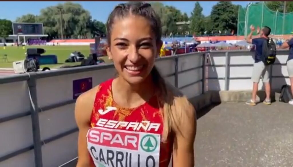 Meritorio sexto puesto de Lucía Carrillo en el Europeo Sub’20 – Revista ...