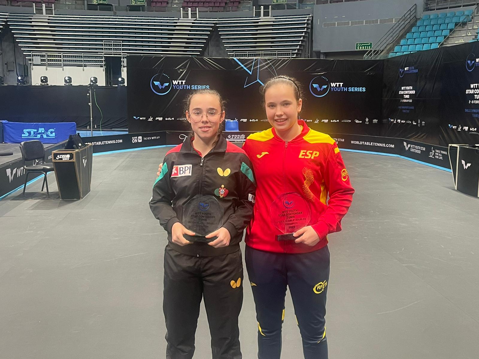 María Berzosa, campeona en dobles del Youth Star Contender de Túnez ...