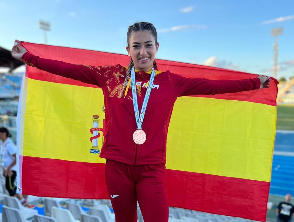 Bronce de Lucía Carrillo en el Campeonato de la Unión Mediterránea ...