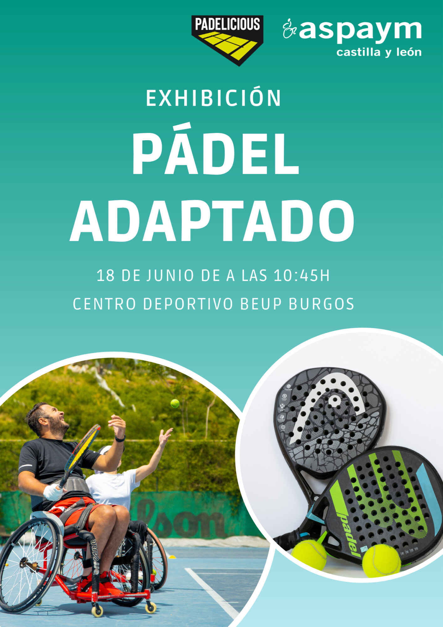 I Torneo de Pádel a beneficio de Aspaym Castilla y León – Revista Forofos