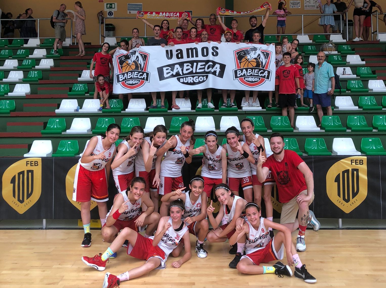 Sensacional séptimo puesto del CB Babieca en el Nacional de MiniBasket ...