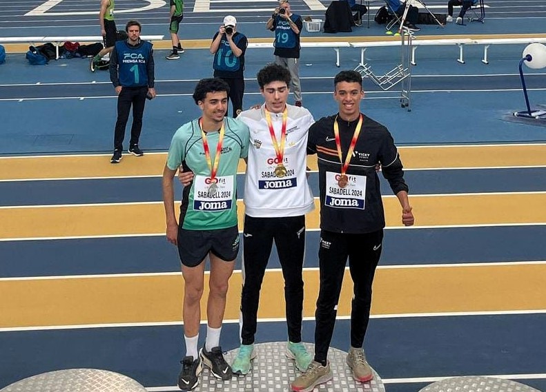 Bronce de Soufien Isam en los 1.500 metros del Nacional Sub’18 ...