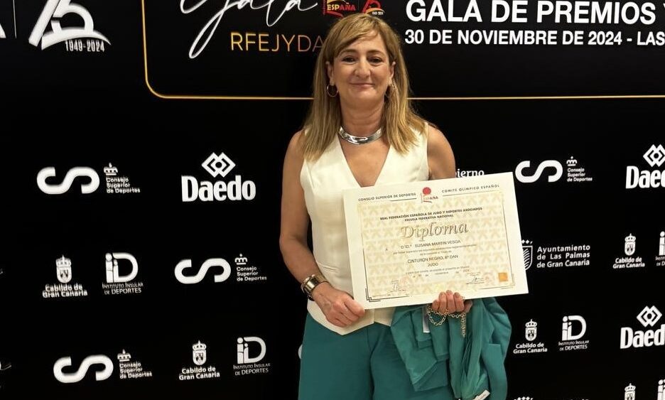 La burgalesa Susana Martín, Sexto DAN de Judo – Revista Forofos