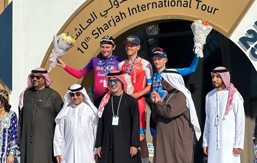 Segundo puesto de Josh Burnett en la etapa reina del Tour de Sharjah ...