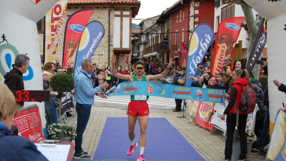 Raúl Celada e Irene Pelayo, vencedores de la XLII Carrera de San José ...