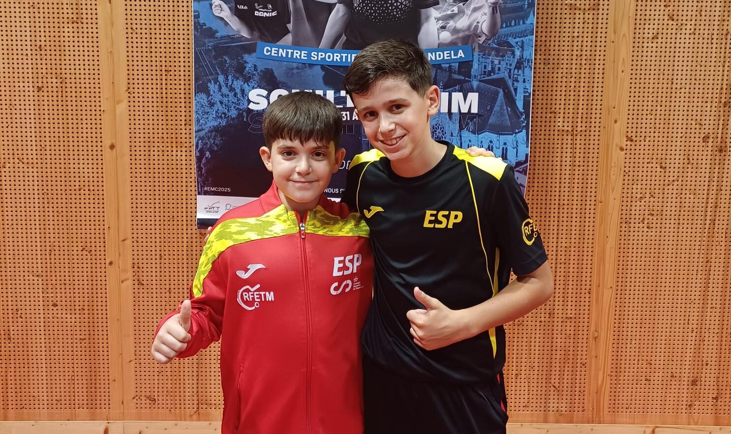 Óscar Chavarri y Manuel López, en el Euro Minichamps de Estrasburgo ...