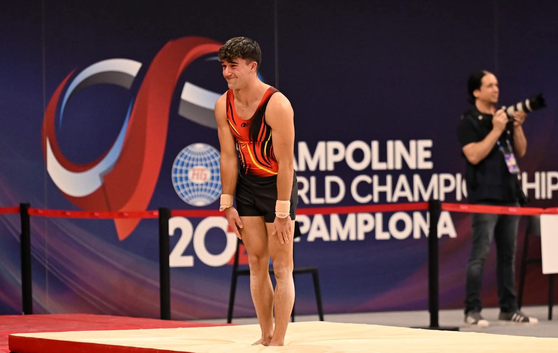 Rodrigo Martínez, mejor español en tumbling en el Mundial de Trampolín ...