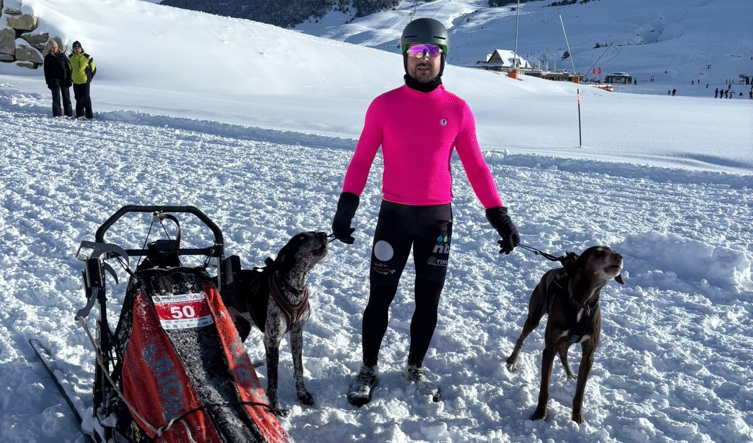 Iván Gutiérrez, subcampeón de España de mushing nieve – Revista Forofos